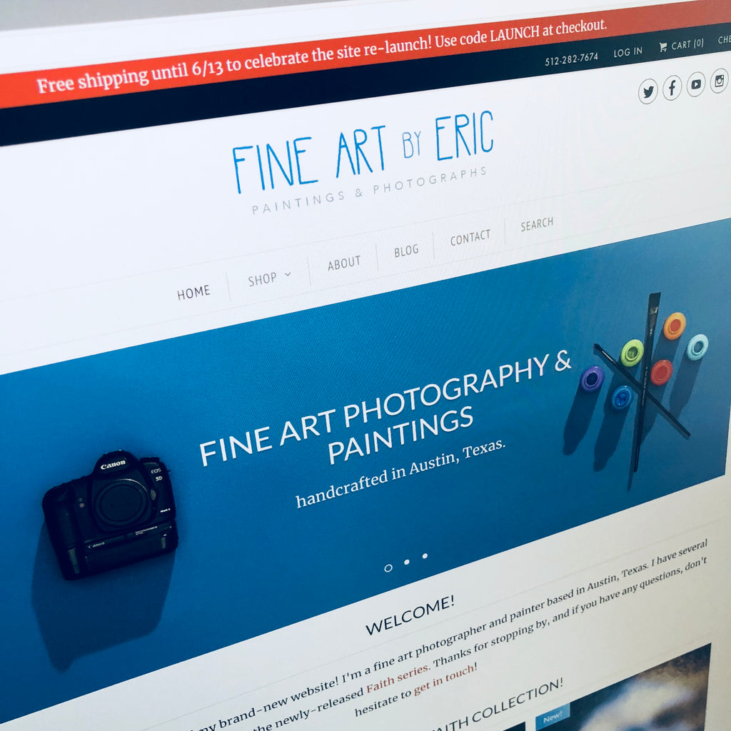 New website, new products! – Eric Doggett Studios, LLC