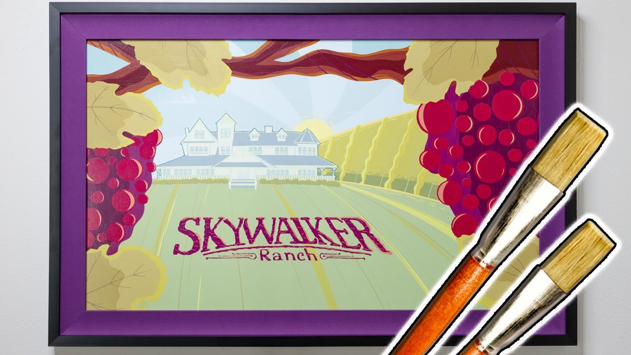 Painting Skywalker Ranch – Eric Doggett Studios, LLC